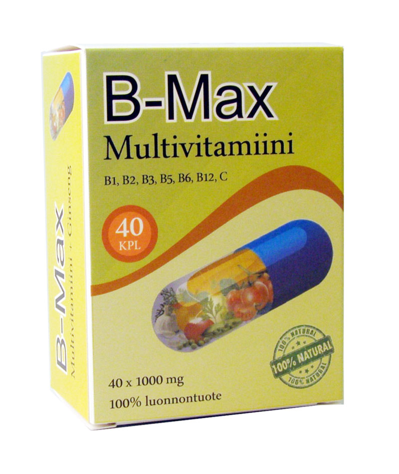B-Max -Vitamiini - Yrttiapteekki.com